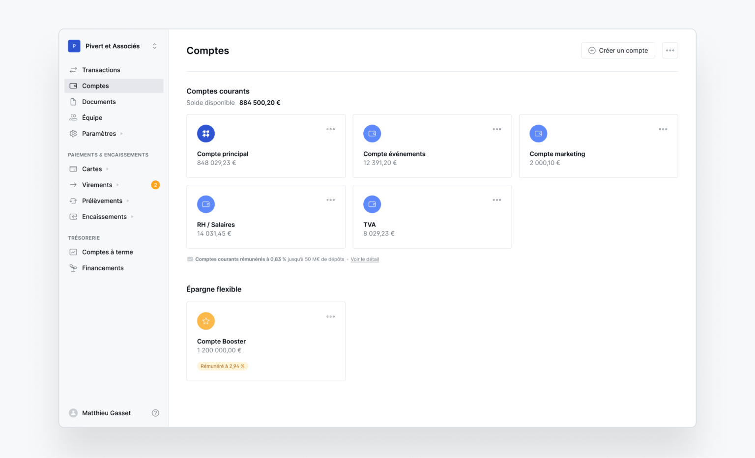 Notre interface repensée | Memo Bank